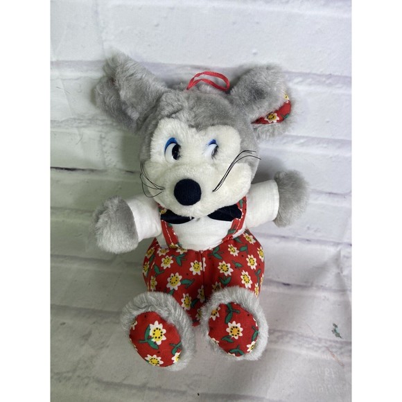Nanco | Toys | Vintage Nanco Mouse Plush Stuffed Animal Gray White With ...